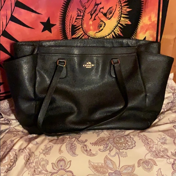Coach | Bags | Authentic Leather Coach Bag Large | Poshmark